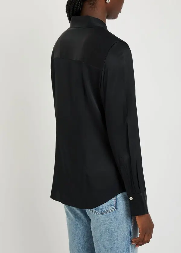 Vince Silk-blend Shirt