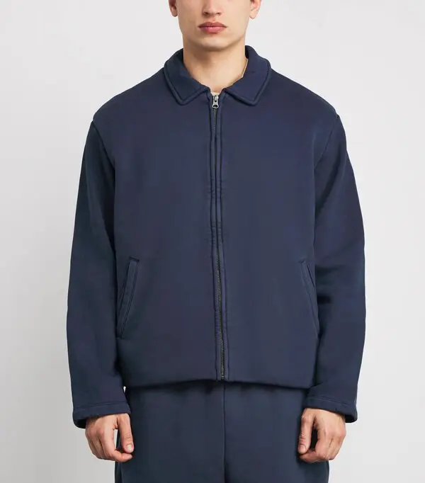 SKIMS Cotton Sherpa-lined Field Jacket
