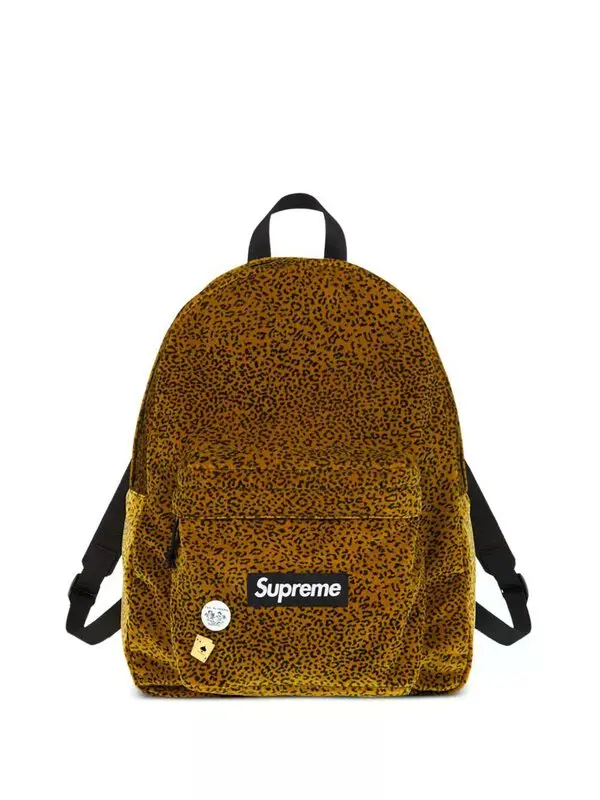 Supreme Leopard-effect Backpack