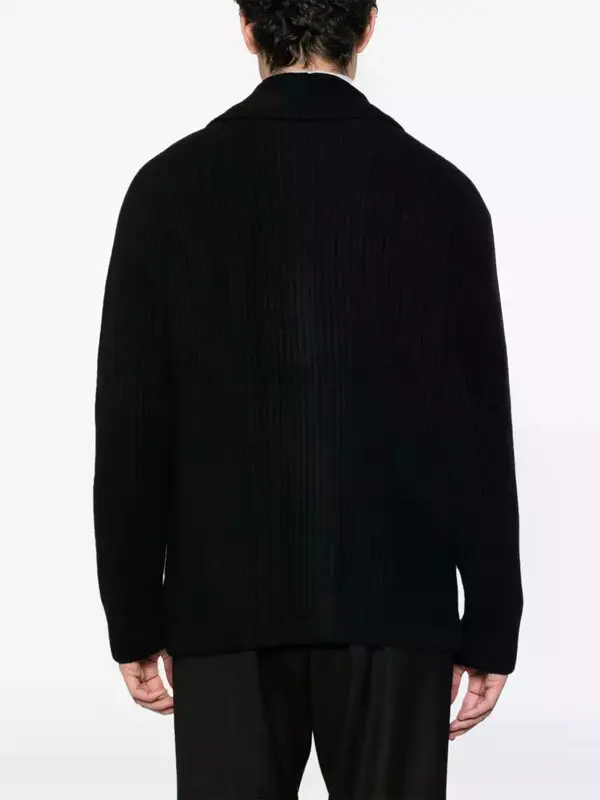 GIUUNO Double-breasted Pocket Cardigan