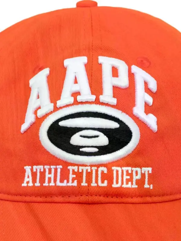 AAPE BY *A BATHING APE Moonface Embroidered Baseball Cap