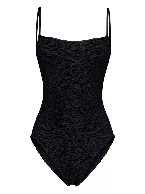 PARAMIDONNA Marisia Square-neck One-piece Swimsuit - Black