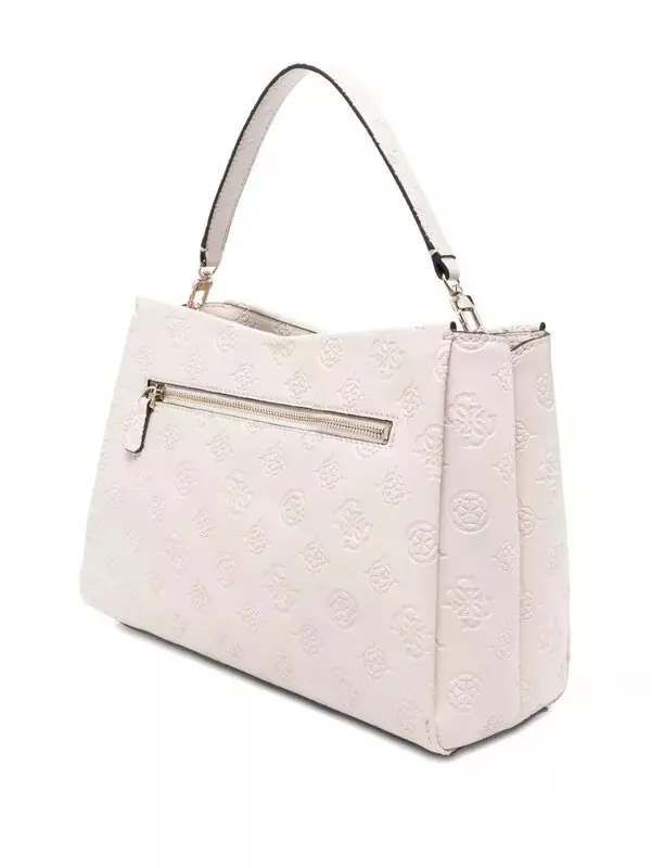 Guess Tisha Monogrammed Tote Bag - Neutrals