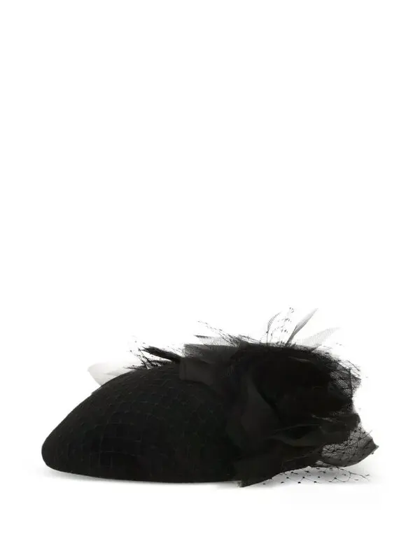 STEPHEN JONES Tulle Hat - Black