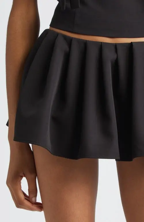 Sandy Liang Theo Pleated Miniskirt