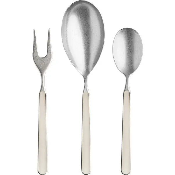 MEPRA Fantasia Pewter Serving Set3 Pieces - Turtle Dove