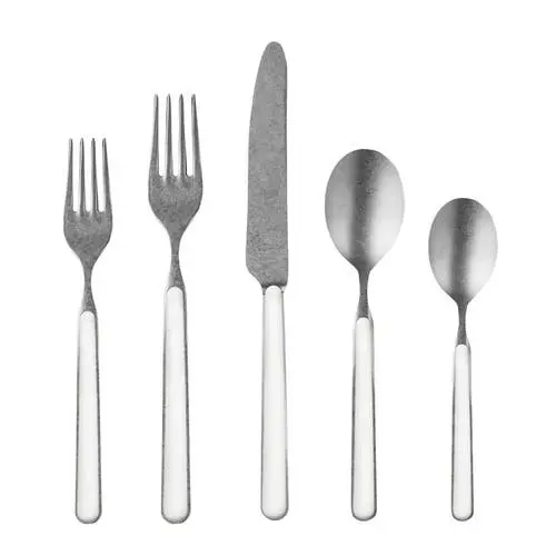 MEPRA Fantasia Pewter Flatware Set5 Pieces - Porcelain