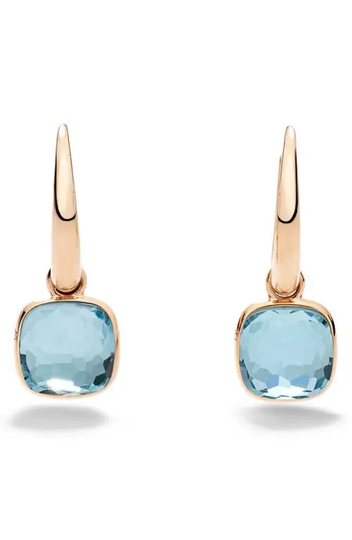 Pomellato Nudo Drop Earrings - Sky Blue Topaz