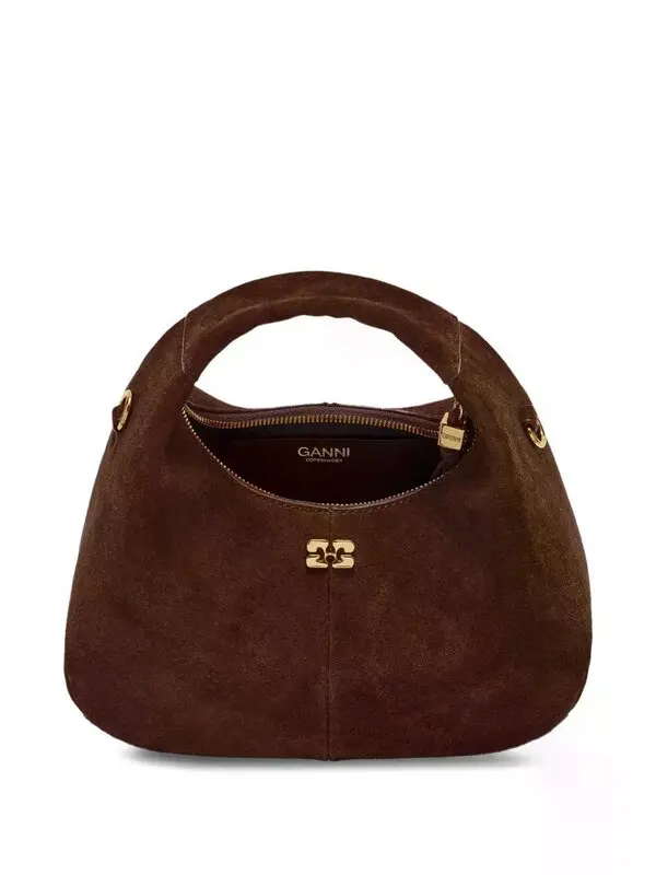 GANNI Suede Tote Bag
