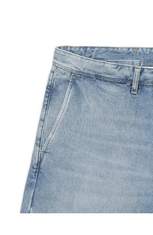 FORTELA Reno Bleach Wash Denim Trousers