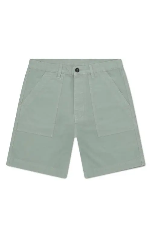 FORTELA Rebel Cotton Pocket Bermuda Shorts - Aqua Green