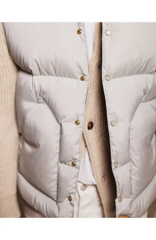 FORTELA Rocky Mountain Featherbed Down Vest - Grey