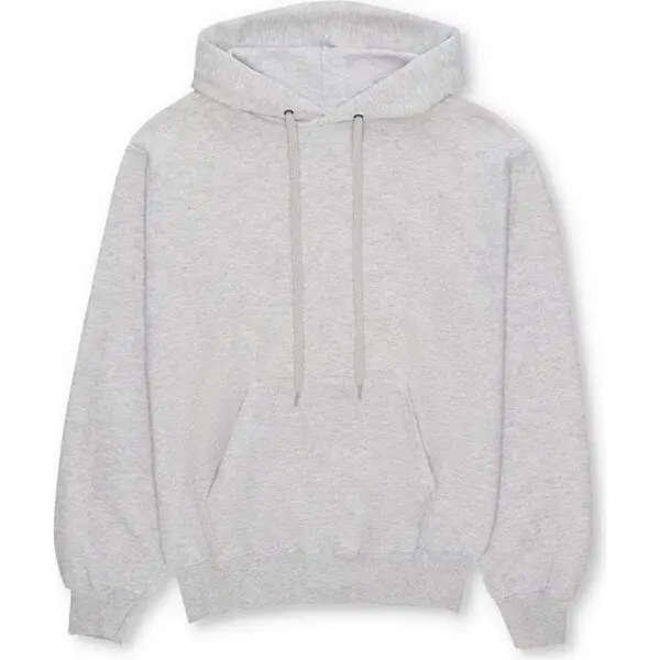 FORTELA Cotton Hoodie Sweatshirt - Melange Grey