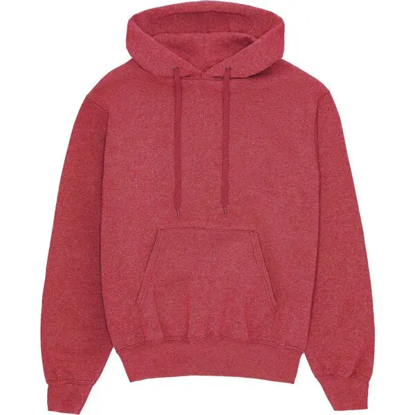 FORTELA Cotton Hoodie Sweatshirt - Red