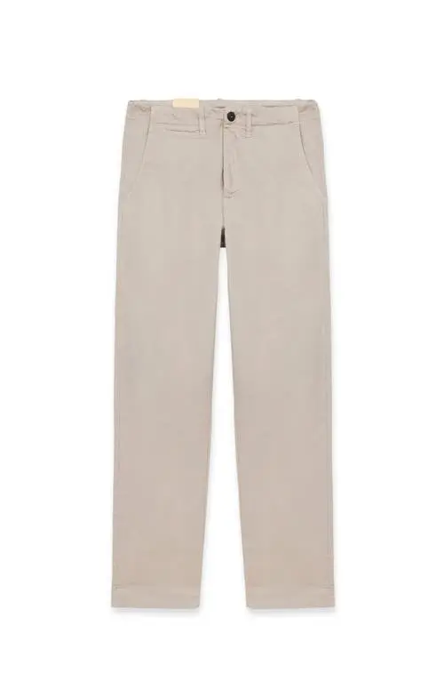 FORTELA Wallace Cotton Trousers - Ecru