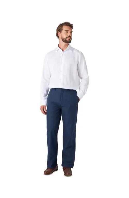FORTELA Champs Chino Trousers - Blue