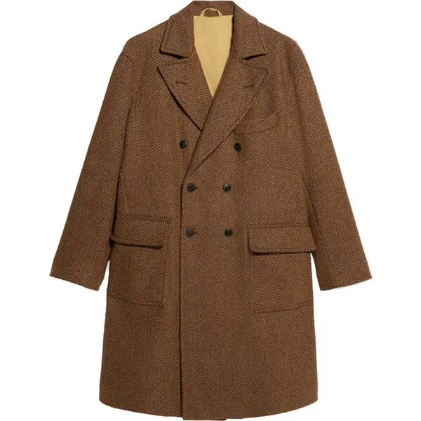 FORTELA Serwilliam Double-breasted Tweed Coat