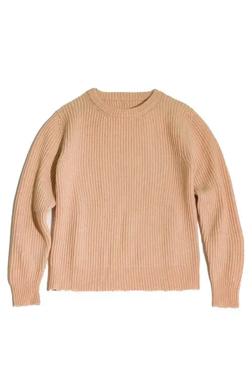 FORTELA Alberto Wool Crewneck Sweater - Camel