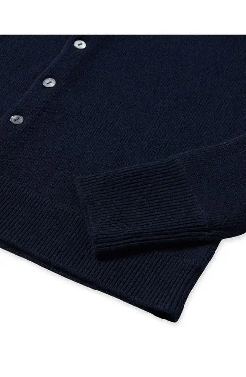 FORTELA Alfa Cashmere Cardigan - Navy Blue
