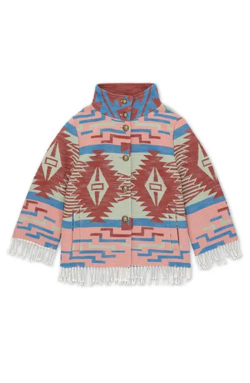 FORTELA Feather Navajo Cotton Cape
