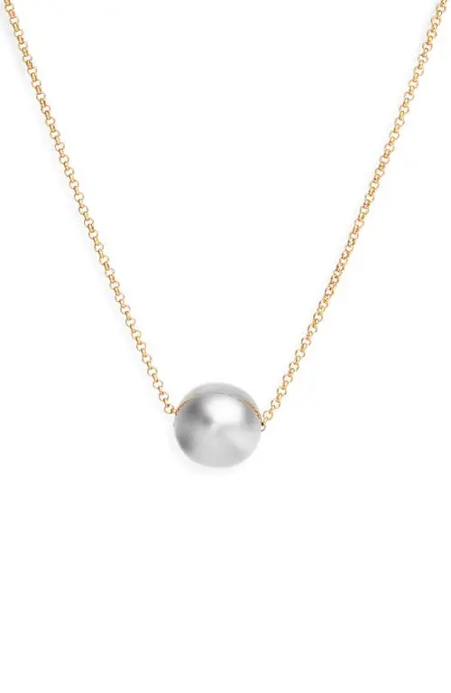 Isabel Marant Orb Pendant Necklace - Dore/silver