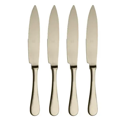 MEPRA Steak Knife Set4 Pieces - Ice Champagne