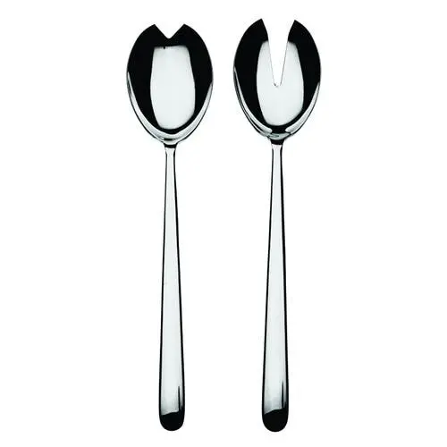 MEPRA Linea Salad Serving Set2 Pieces - Silver