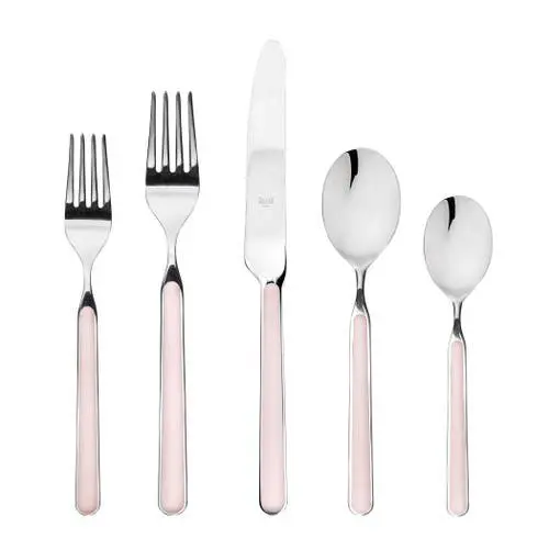 MEPRA Fantasia Flatware Set5 Pieces - Pale Rose