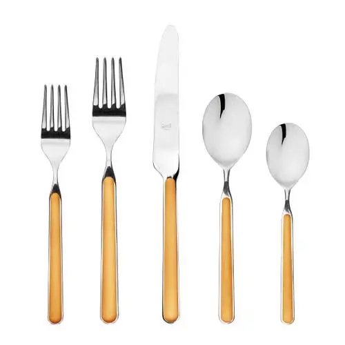 MEPRA Fantasia Flatware Set5 Pieces - Orange