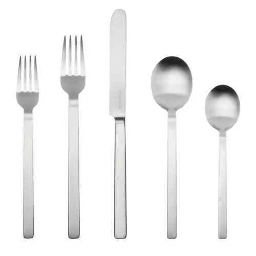 MEPRA Stile Pininfarina Flatware Set5 Pieces - Ice Silver