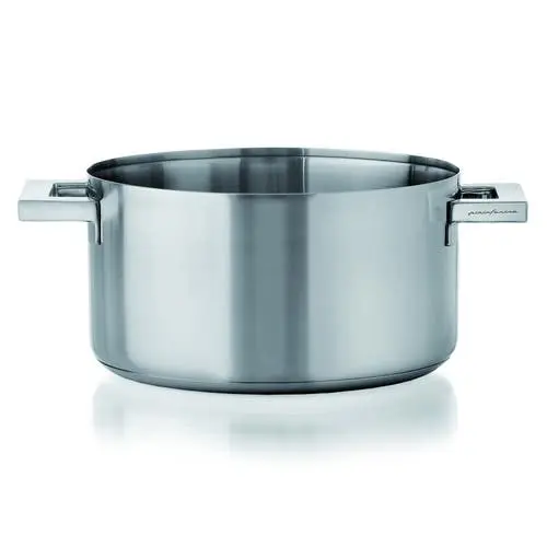 MEPRA Stile Pininfarina Casserole Dishdual Handles - Silver