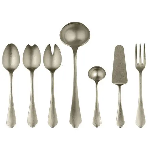 MEPRA Dolce Vita Serving Set7 Pieces - Pewter Champagne