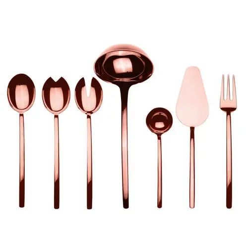MEPRA Due Serving Set7 Pieces - Bronze