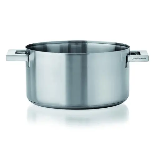 MEPRA Stile Pininfarina Casserole Dishdual Handles - Silver