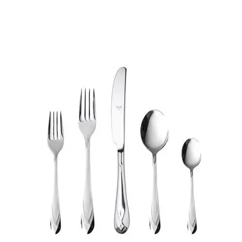 MEPRA Diamante Flatware Set5 Pieces - Silver