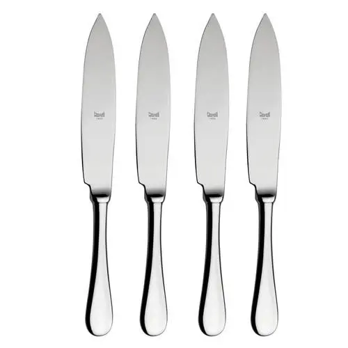 MEPRA Happy American Steak Knives Set4 Pieces - Silver