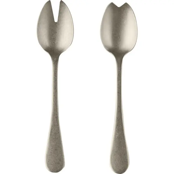 MEPRA Vintage Salad Serving Set2 Pieces - Champagne