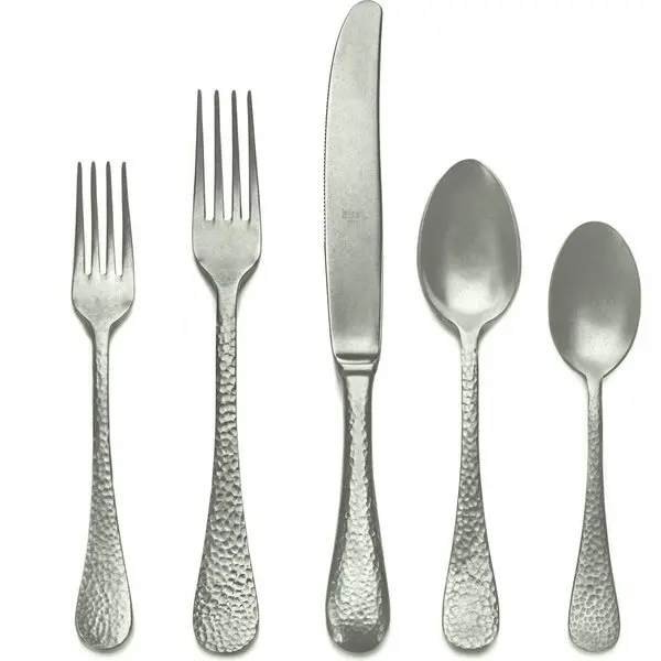 MEPRA Epoque Flatware Set5 Pieces - Pewter Champagne