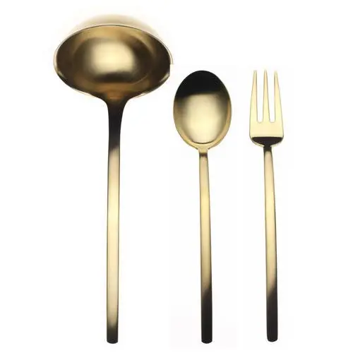 MEPRA Due Serving Set3 Pieces - Ice Gold