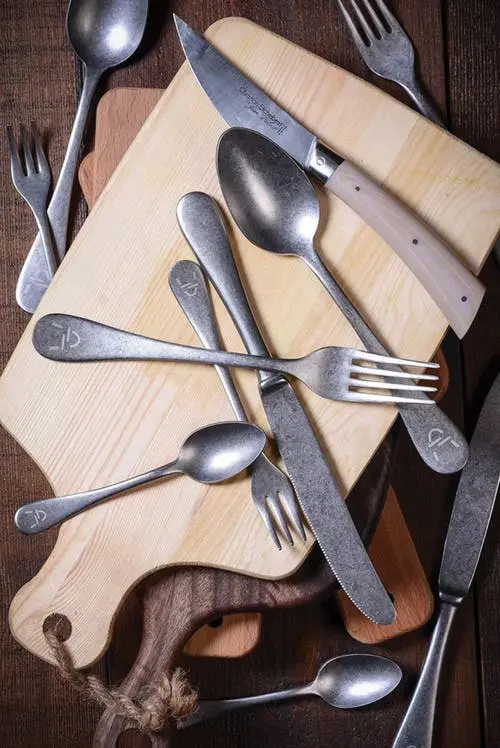 MEPRA Vintage Flatware Set5 Pieces - Silver