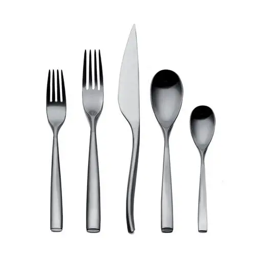 MEPRA Arte Flatware Set5 Pieces - Ice Silver
