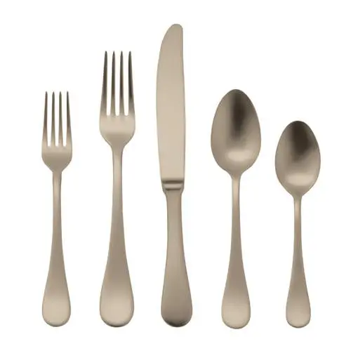 MEPRA Brescia Flatware Set5 Pieces - Ice Champagne