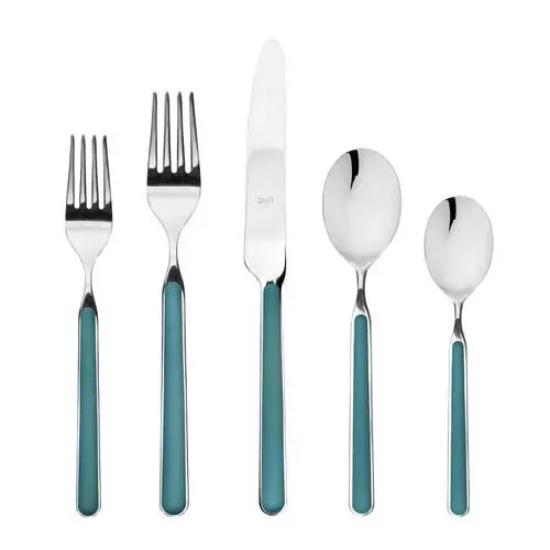 MEPRA Fantasia Flatware Set5 Pieces - Petroleum