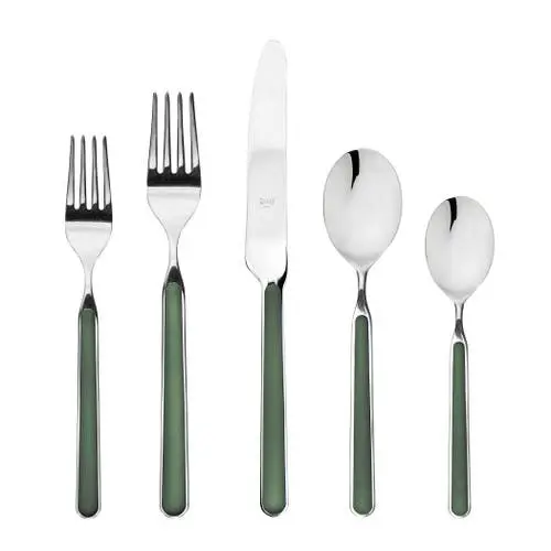 MEPRA Fantasia Flatware Set5 Pieces - Green