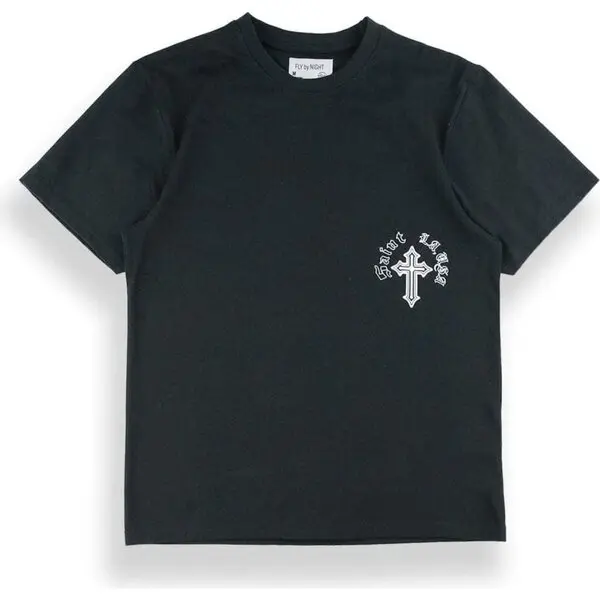 FLY BY NIGHT Menace T-shirt - Abbey/black
