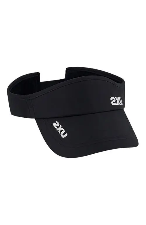2xu Run Visor - Black/black