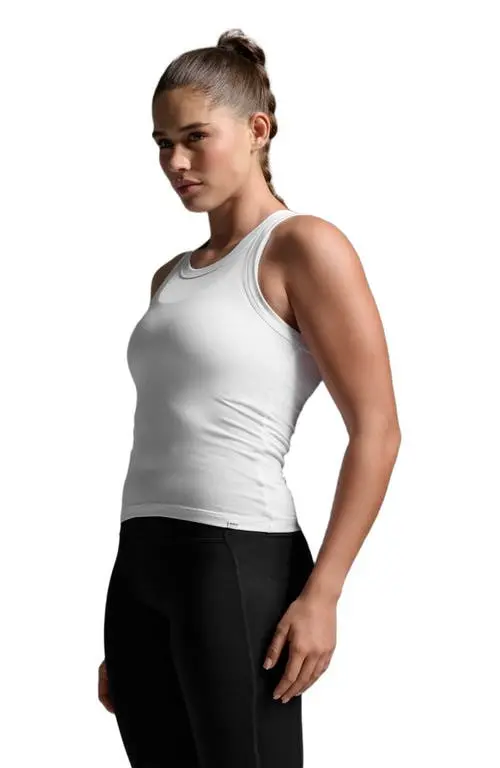 2xu Fluid Modal Rib Tank - White/white