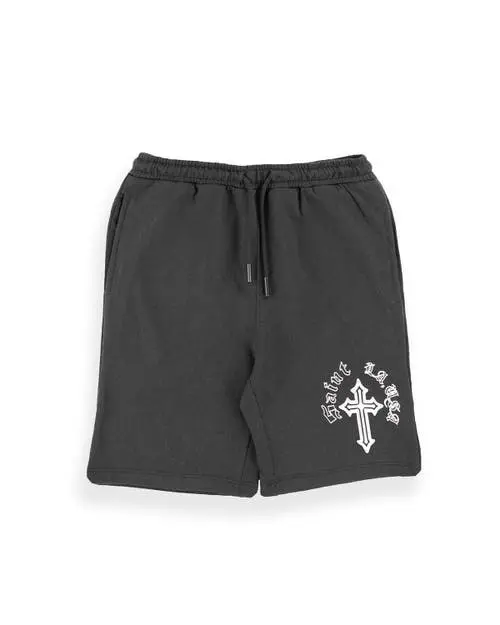 FLY BY NIGHT Troy Shorts - Black/saint La