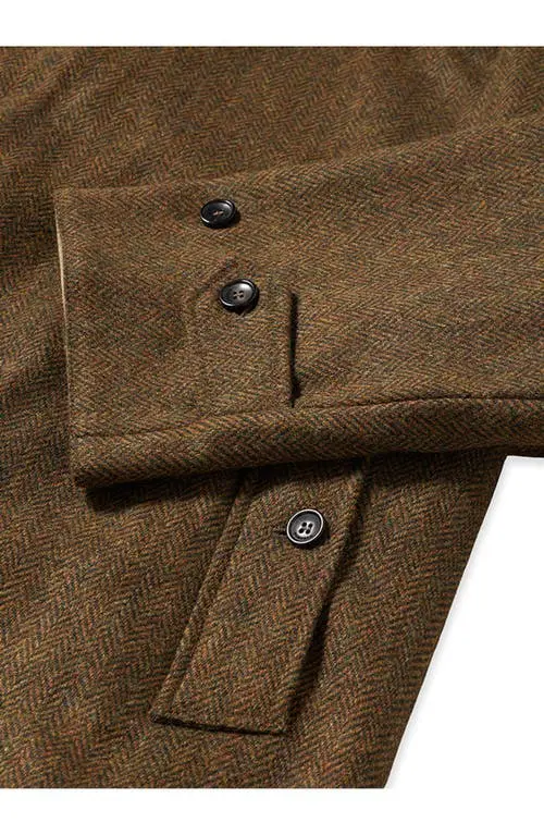 FORTELA Stanford Reversible Double-faced Coat - Brown