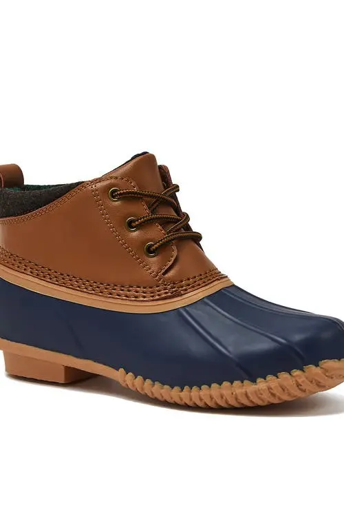 LANDS' END Waterproof Ankle Duck Boots - Hazelnut